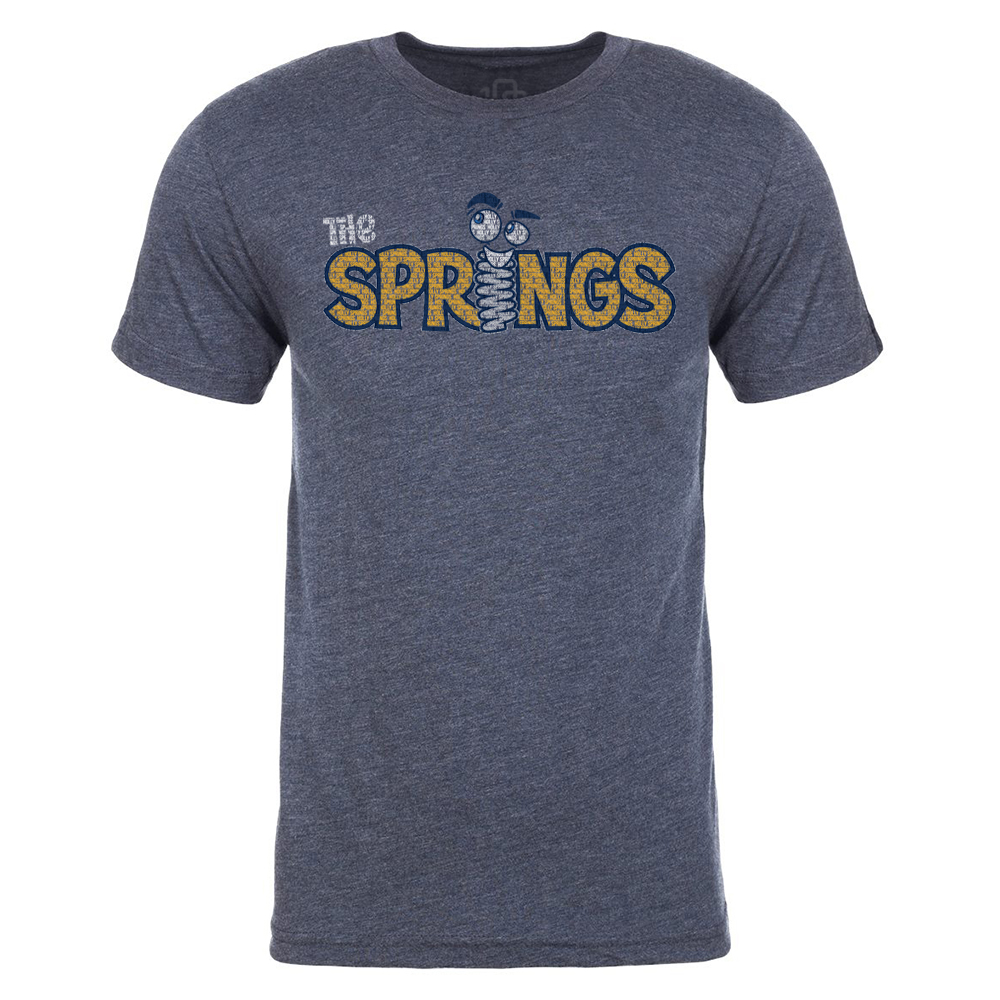 Holly Springs The Springs Spelled Out Tee – Holly Springs Salamanders